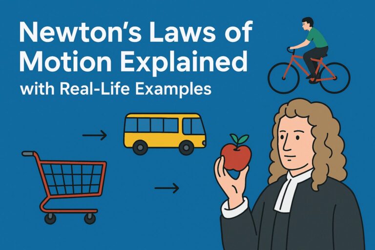 Newton’s Laws of Motion Made Simple with Daily Life Examples – We Love ...